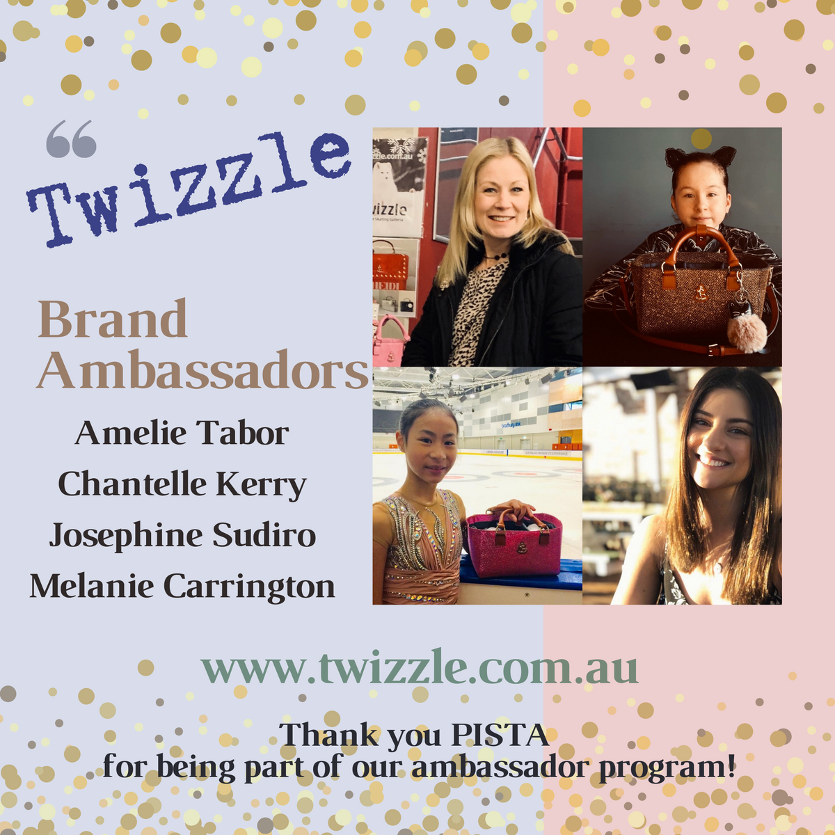 Twizzle Brand Ambassador Program Announcement – TWIZZLE - Figure ...