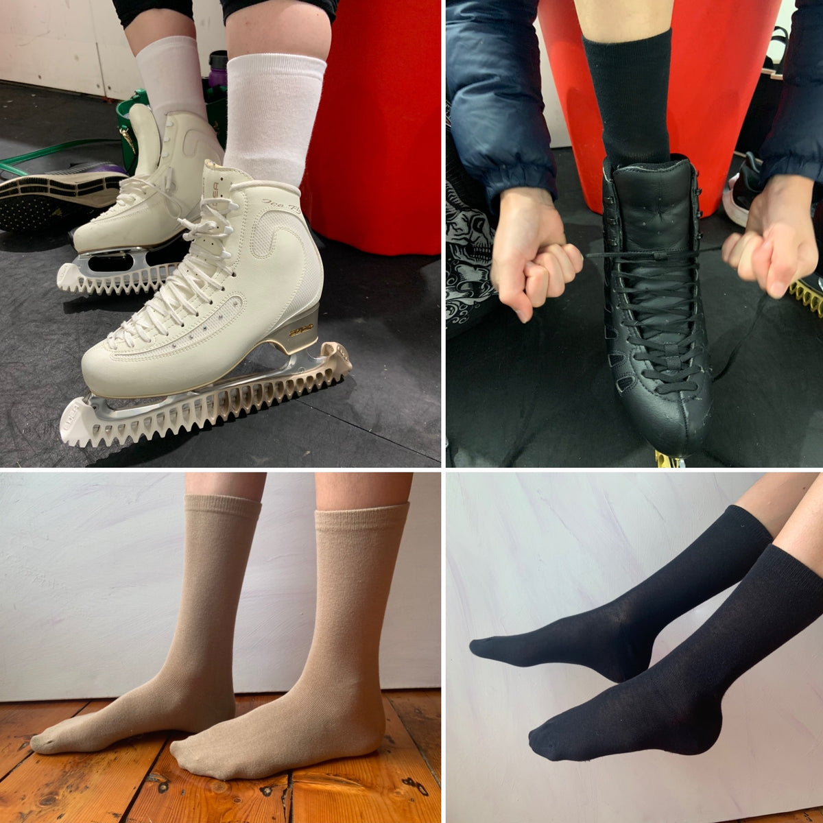 NEW PRODUCT ALERT! Fit Like SECOND SKIN Seamless Skate Socks. – TWIZZLE ...